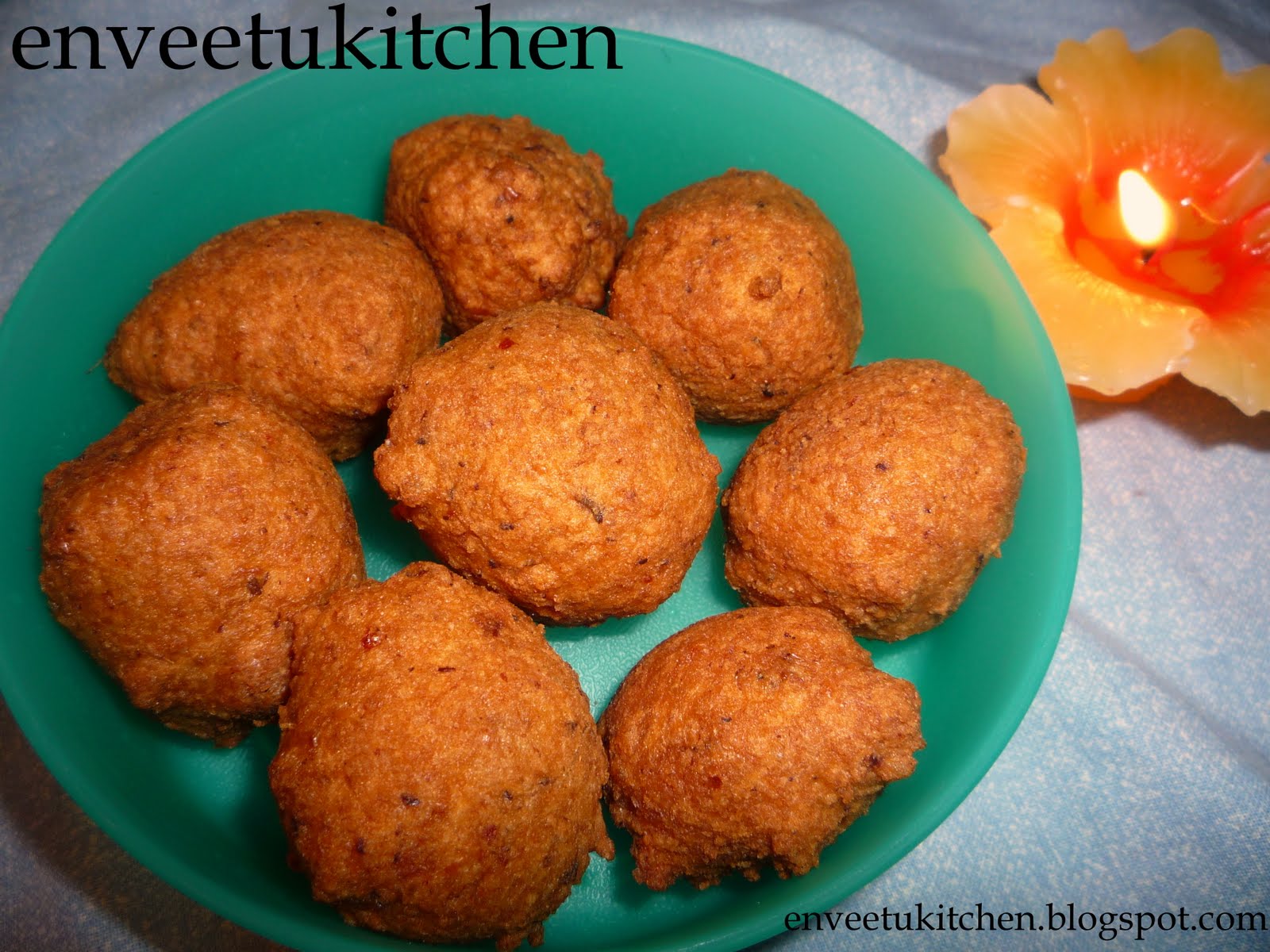 Black Eyed Bean Bonda/Vada/Vadai - I camp in my kitchen
