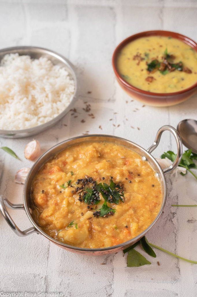 I camp in my kitchen Mixed Vegetable Dal #indiandalrecipe