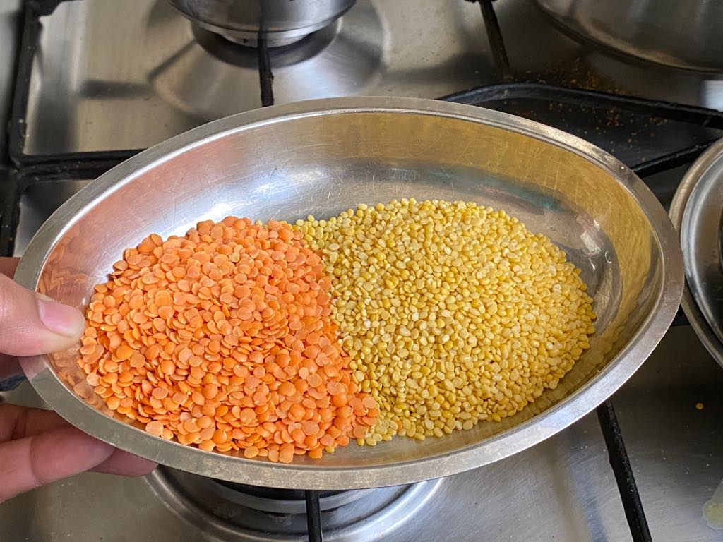 I camp in my kitchen Mixed Vegetable Dal #indiandalrecipe