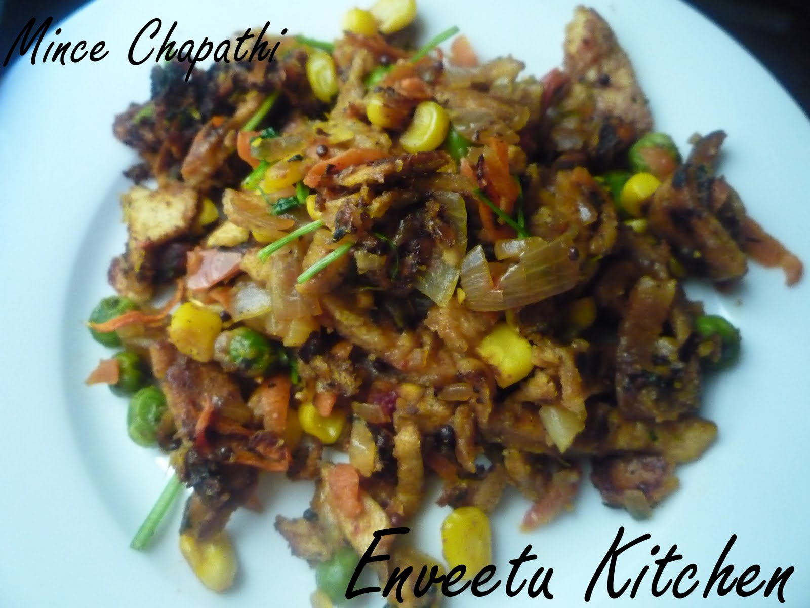 Mince Chapathi/Roti - I camp in my kitchen