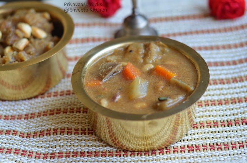 Thiruvathirai Kootu | 7-Kari Kootu in cooker - I camp in my kitchen