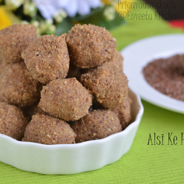 Alsi Pinni | Alsi Ki Pinni | Flaxseed Ladoo - I camp in my kitchen