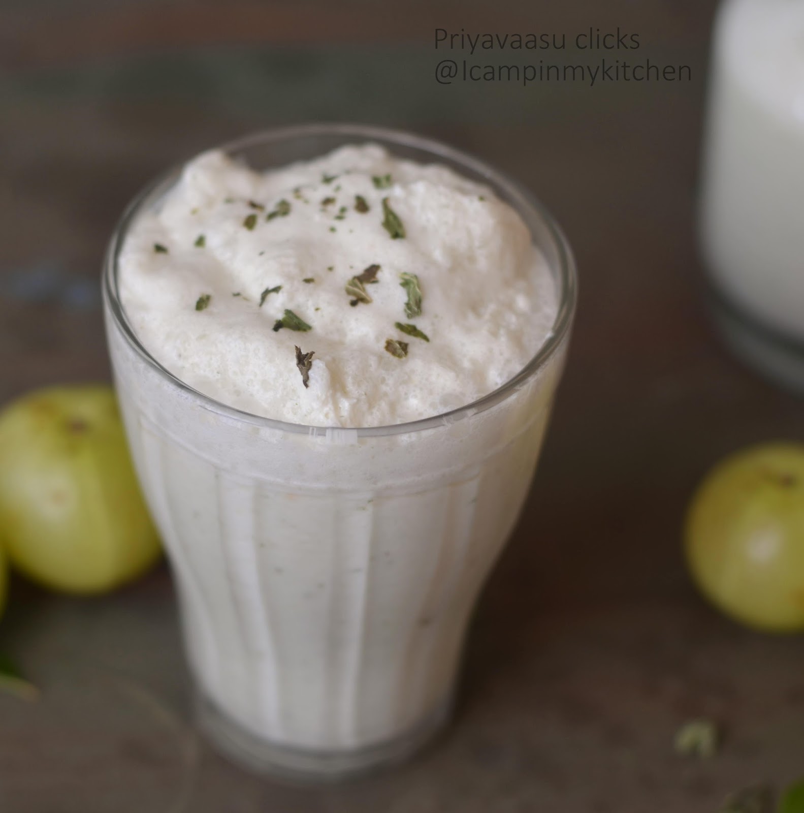 Nellikaai More |Gooseberry Smoothie |Amla Recipe - I camp in my kitchen