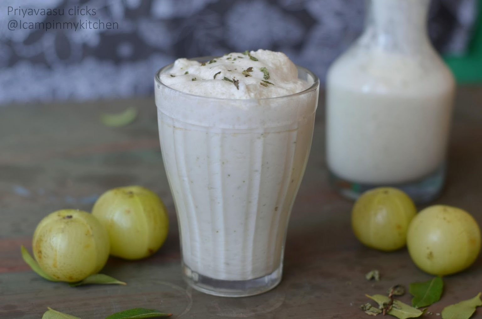 Nellikaai More |Gooseberry Smoothie |Amla Recipe - I camp in my kitchen