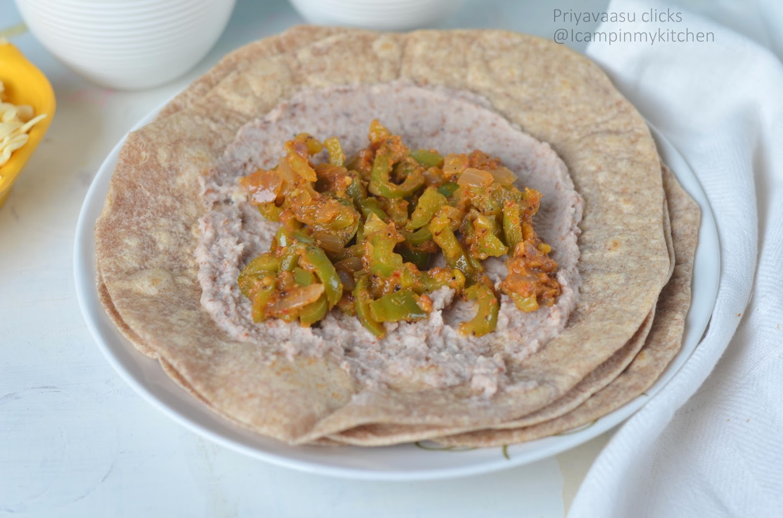 Honduran Baleada - I camp in my kitchen
