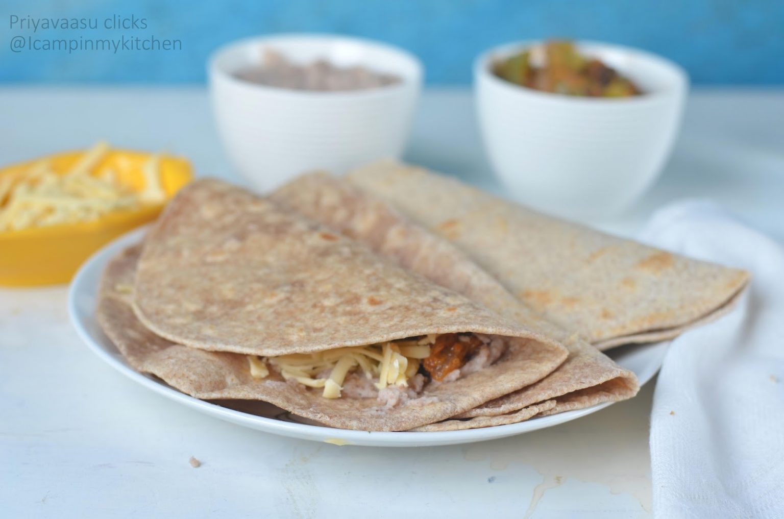 Honduran Baleada - I camp in my kitchen