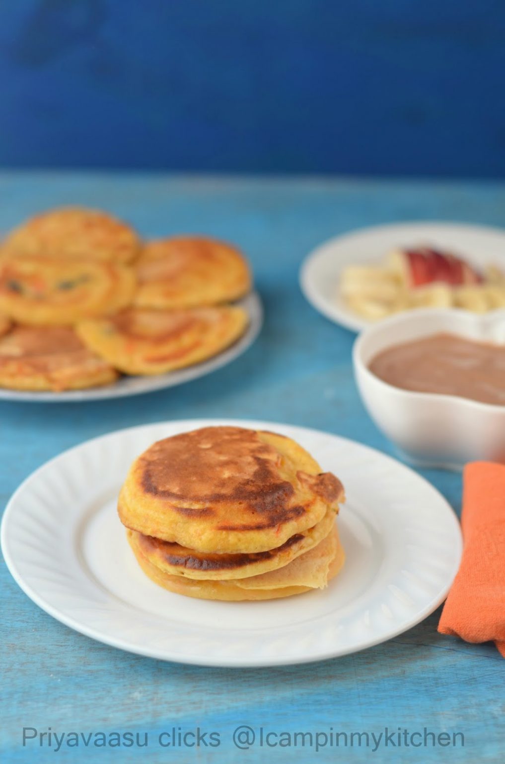 Carrot & Raisin Pikelets | Pancakes from Australia - I camp in my kitchen