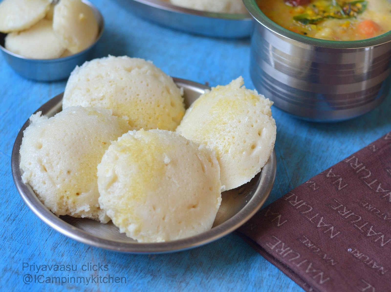 Raw rice Idly - Idly using Raw Rice - Varalakshmi Vratham Recipe ...