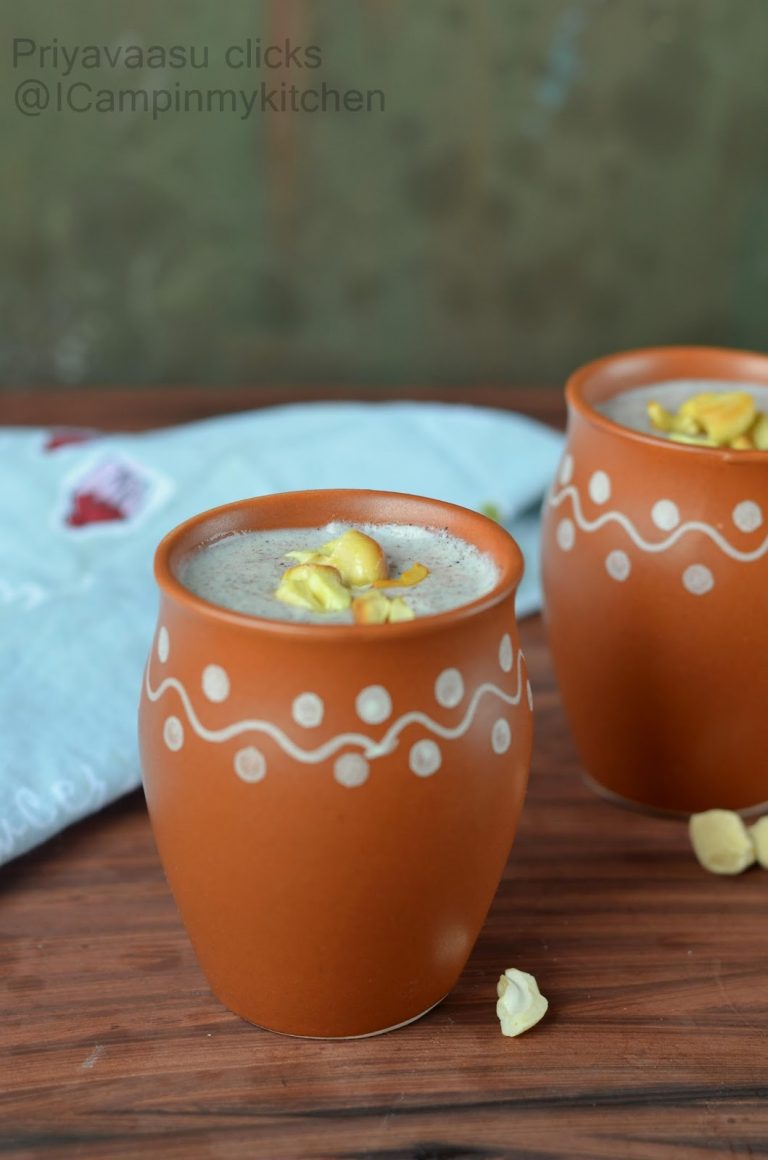 Ragi Malt/Porridge, Sweet Porridge I camp in my kitchen