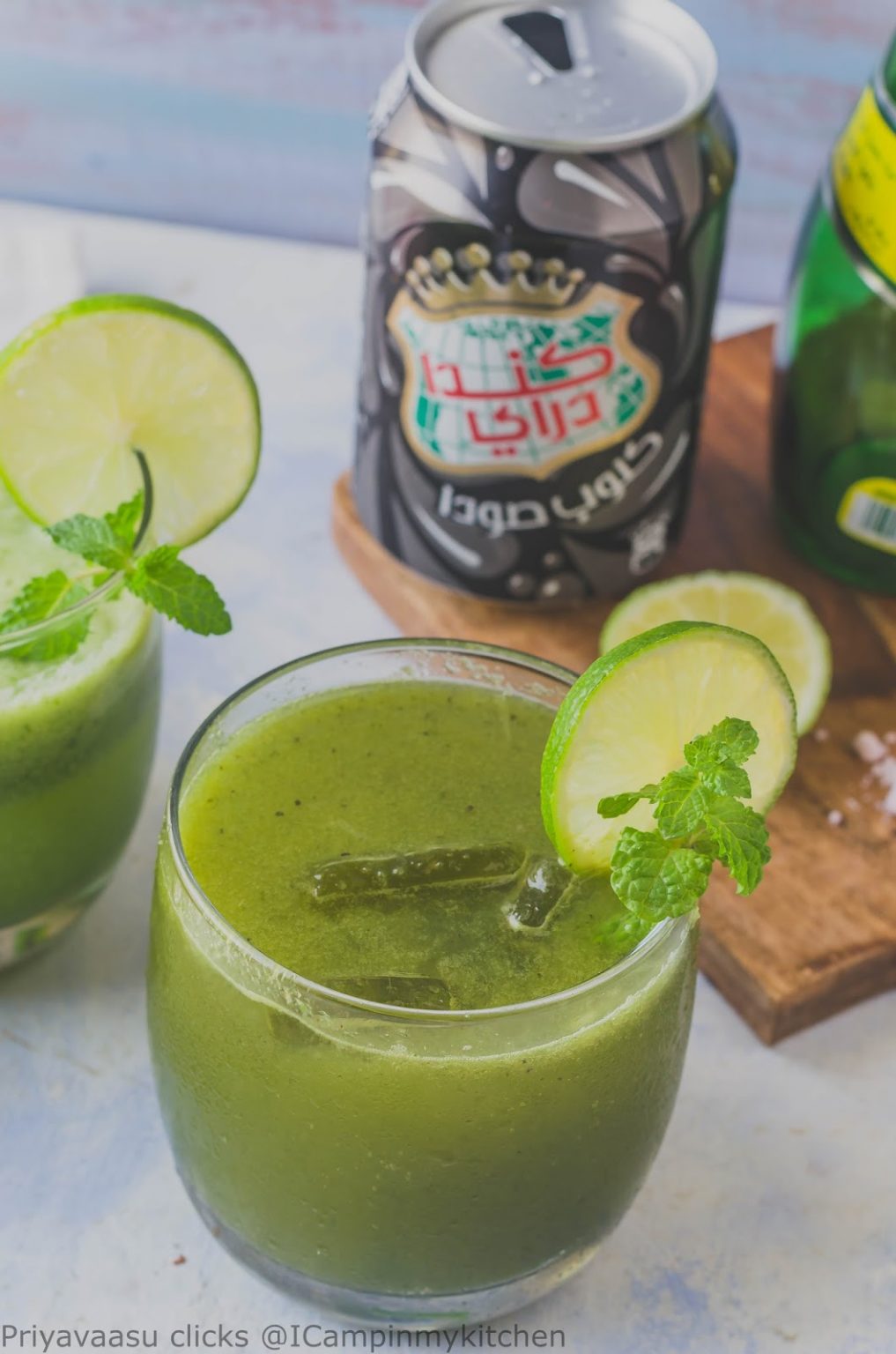 Cucumber Mint cooler | Party drink | Summer Cooler - I camp in my kitchen
