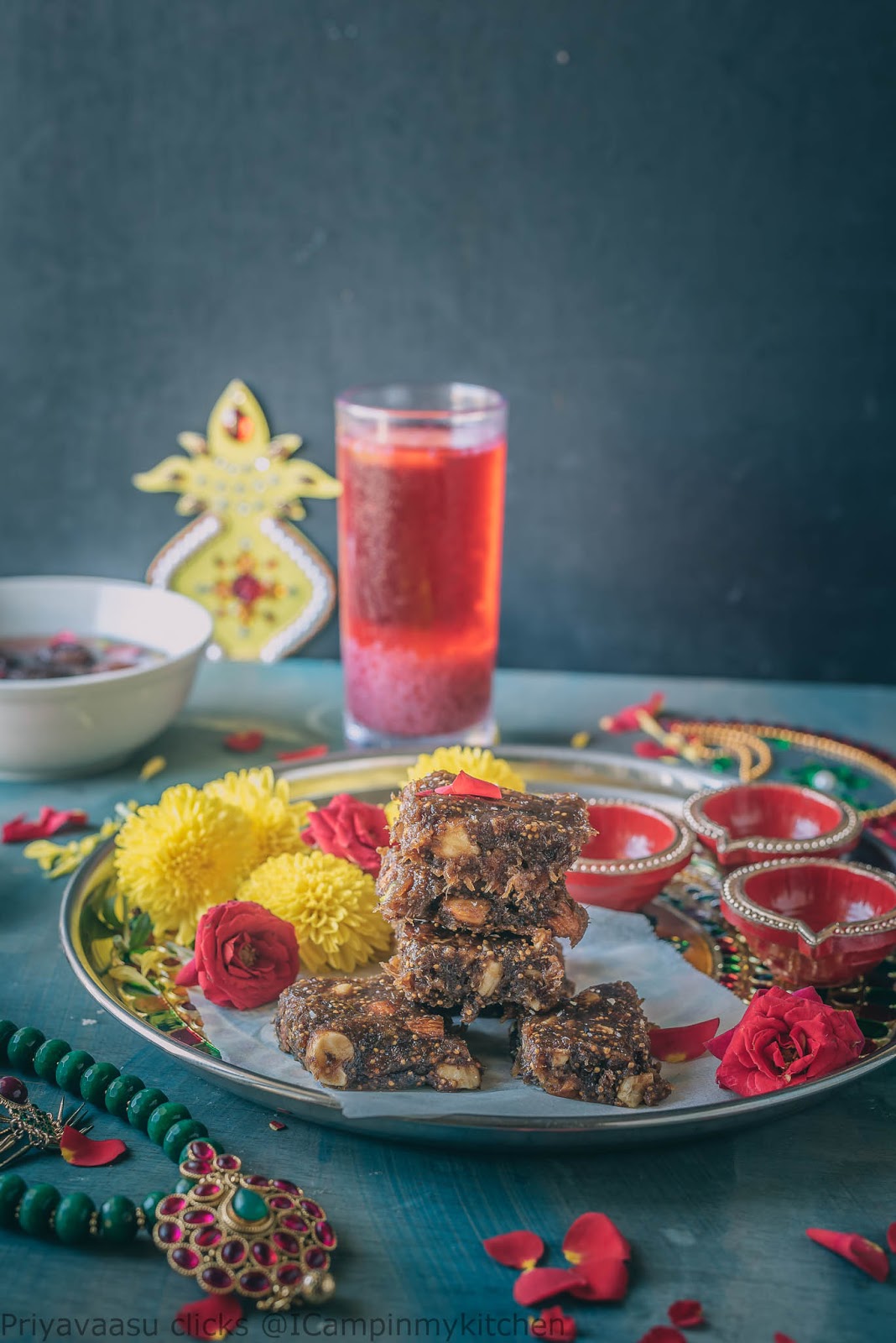 Anjeer Burfi - No Sugar Dessert - I camp in my kitchen