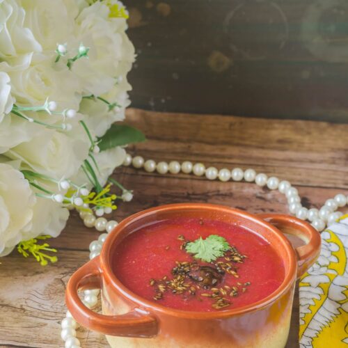 Tulasi Rasam | Holy Basil Rasam | Pepper Soup with Holy Basil - I camp ...