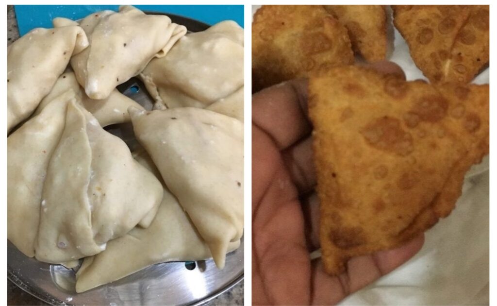 Onion samosa|How to make Iranian Samosa - I camp in my kitchen