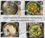 Vegetable Sevai | Rice Noodles with Vegetables - I camp in my kitchen