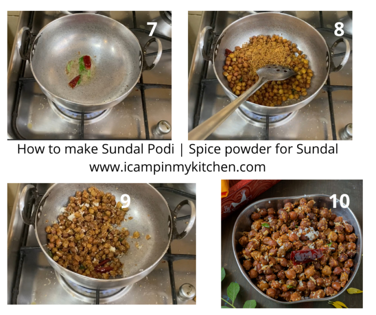 Sundal Podi Recipe| Sundal Spice Powder | Navrathri Special - I camp in ...