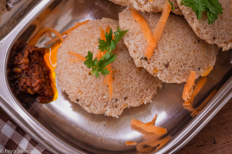 Samba Rava Idli | Godhumai Rava Idli - I camp in my kitchen