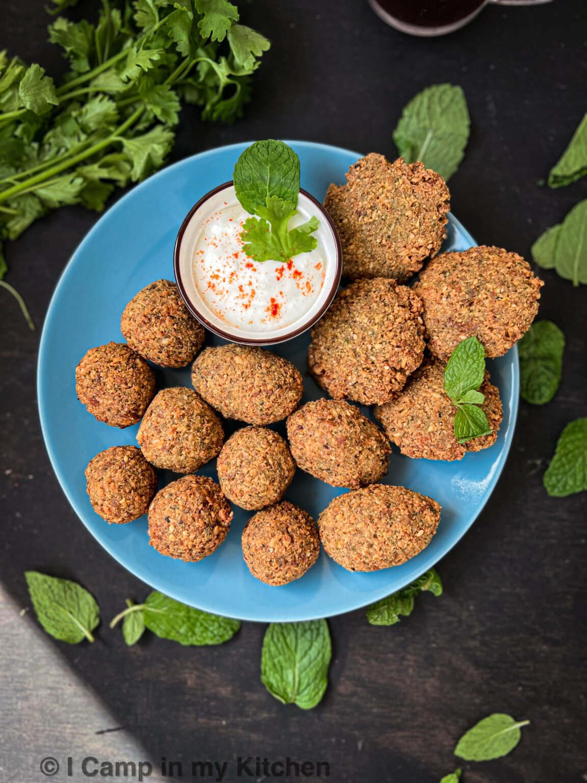 Falafel Recipe | How to make Crispy Falafel - I camp in my kitchen