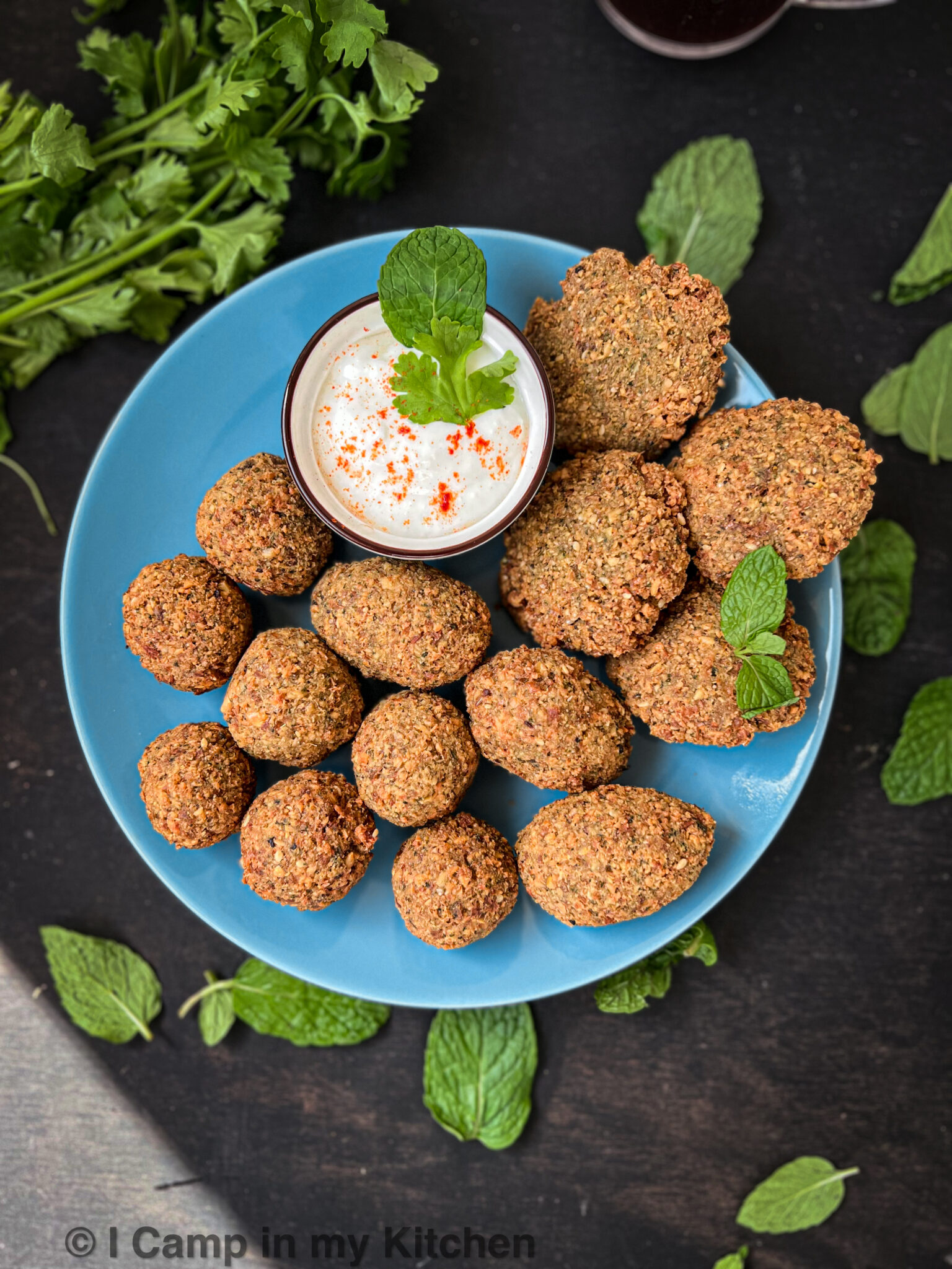 Falafel Recipe | How to make Crispy Falafel - I camp in my kitchen