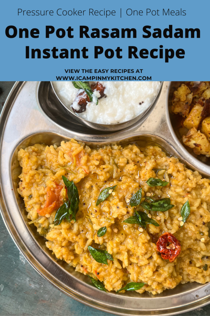 One Pot Rasam Sadam| Instant Pot Recipe | Mini Lunch Thali – Best Pixel ...