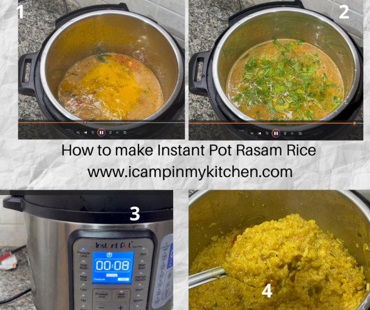 One Pot Rasam Sadam| Instant Pot Recipe | Mini Lunch Thali - I camp in ...