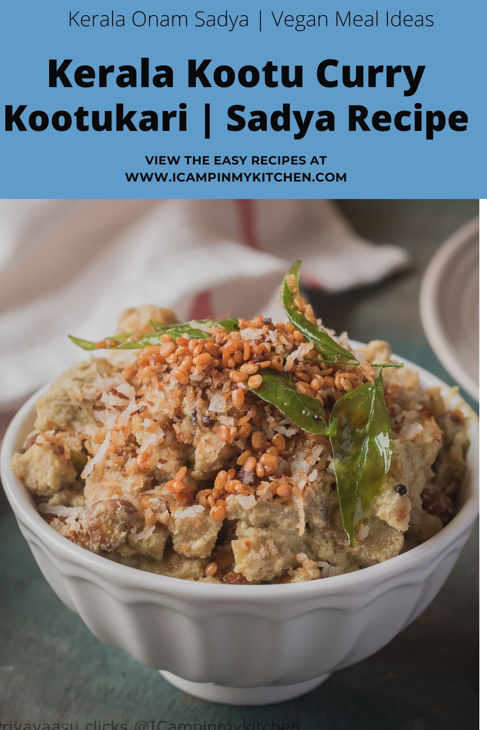 Kootu curry | Kootu Kari | Onam Sadya Dish - I camp in my kitchen