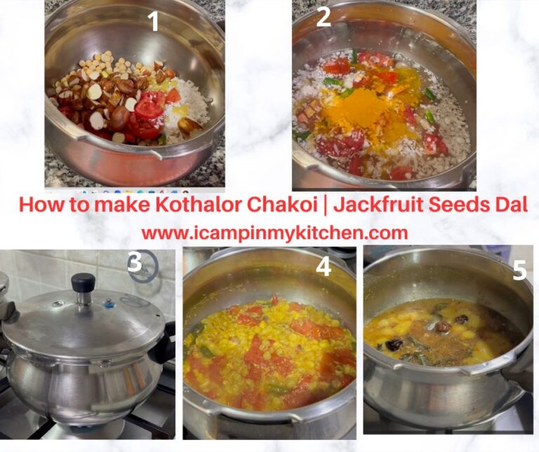 Kothalor Chakoi | Jackfruit Seeds Dal | Tripura Special - I camp in my ...
