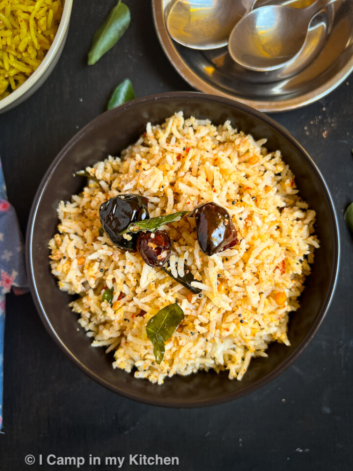 Peanut Rice | Peanut Podi Sadham | South-Indian Style Mixed Rice Recipe ...