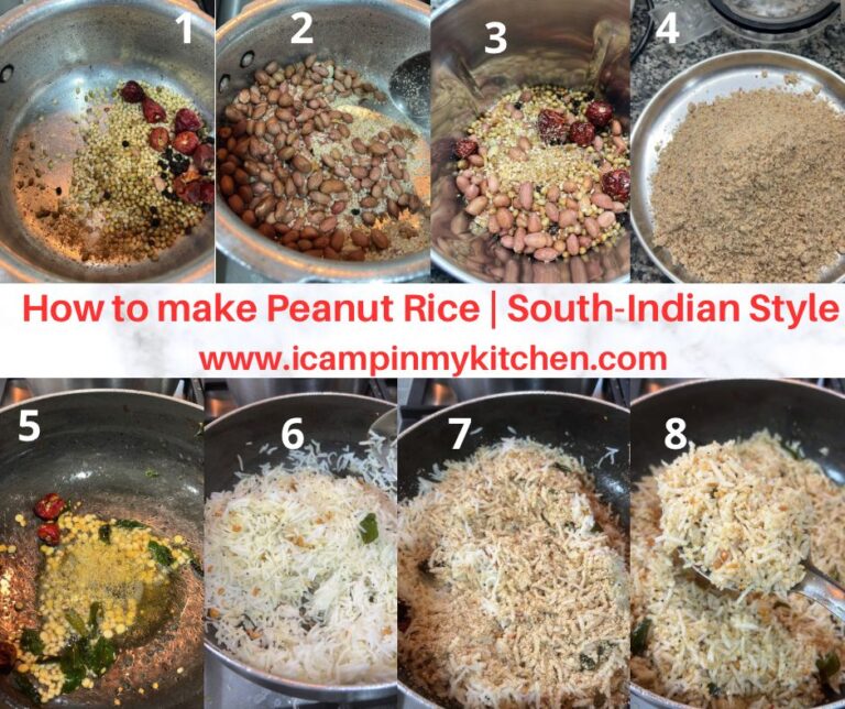 Peanut Rice | Peanut Podi Sadham | South-Indian Style Mixed Rice Recipe ...