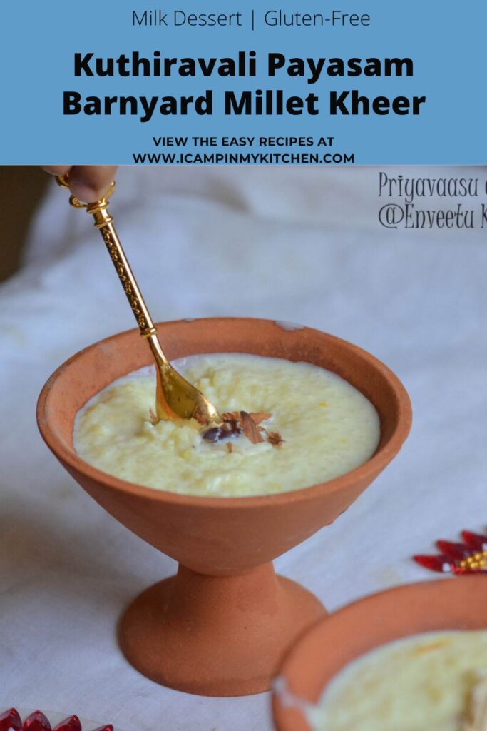 Chennar Payesh | Paneer Kheer | Chenna Payesh - I camp in my kitchen