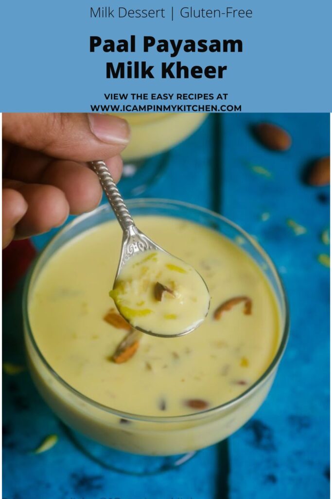 Chennar Payesh | Paneer Kheer | Chenna Payesh - I camp in my kitchen